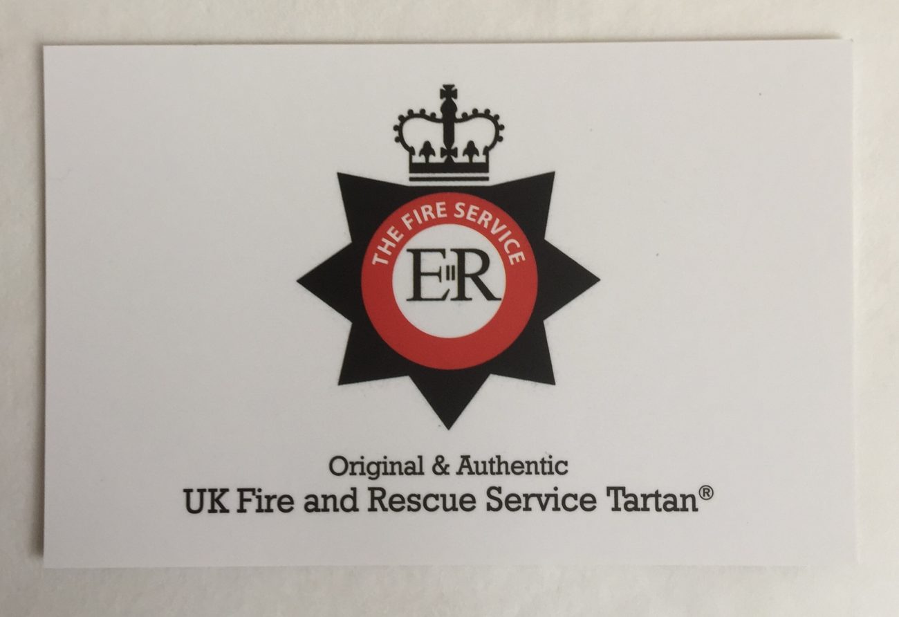 UK Fire and Rescue Service Tartan Tie | The Ministry of Tartan