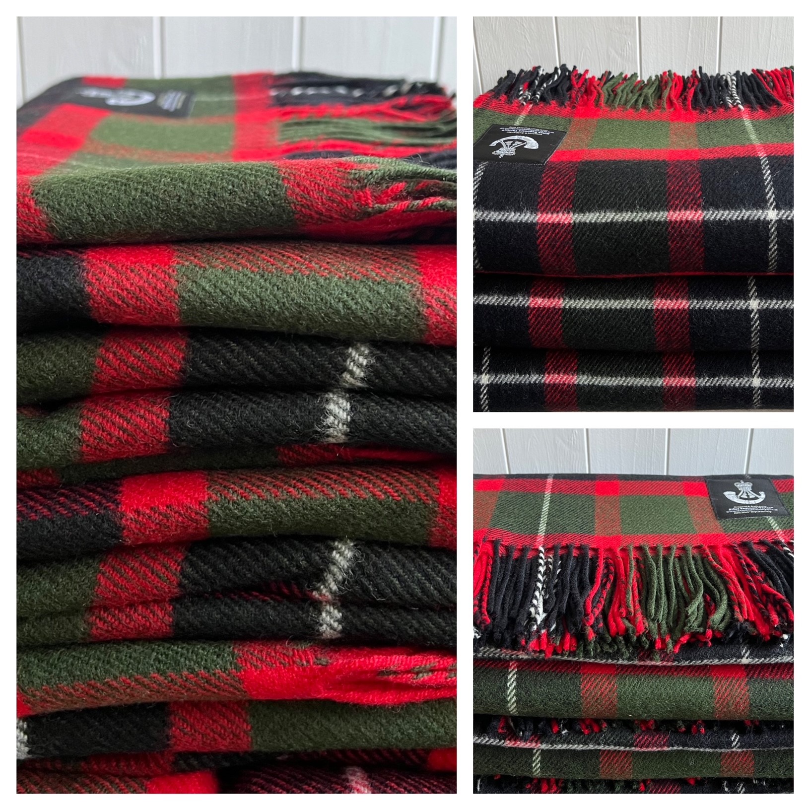 Rifles Regiment Tartan Throw | The Ministry of Tartan